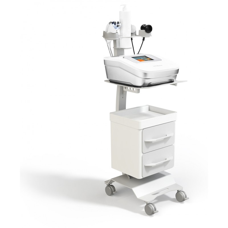 Tecar Back 3SE - aparat Winback do przeprowadzania terapii Tecar z wózkiem